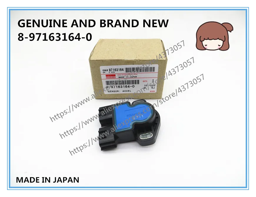 GENUINE AND BRAND NEW THROTTLE POSITION SENSOR 8 97163164 0|Fuel Inject ...