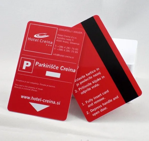 encoded loco magnetic strip PVC membership Card 0.76mm thickness cards ...