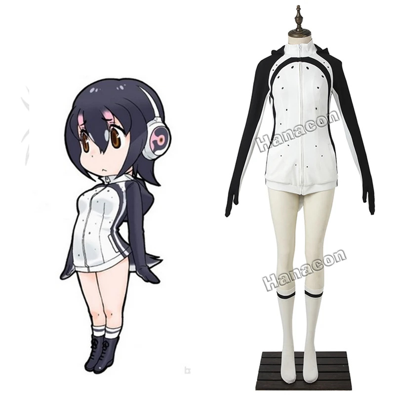 2017 Anime Kemono Friends Cosplay Costume Spheniscus Humboldti Costume ...