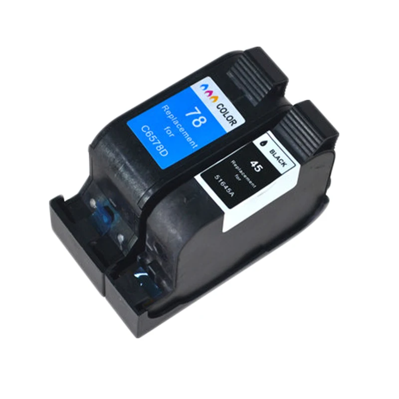 LuoCai Compatível Com cartuchos de tinta HP 1220c 45 78 Para HP45 180 ...