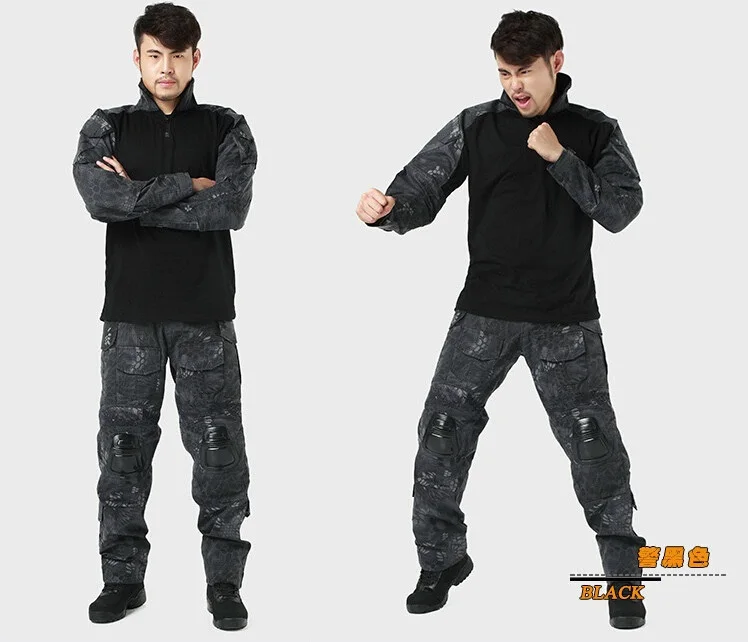 PYTHON Camouflage Frog Suit Airsoft US Army Military Uniform Tactical ...