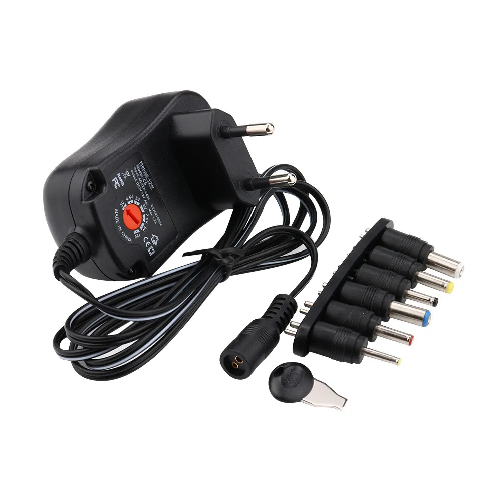 12W EU Universal AC / DC Power Adapter Plug Charger Adapter 6 Adapter ...