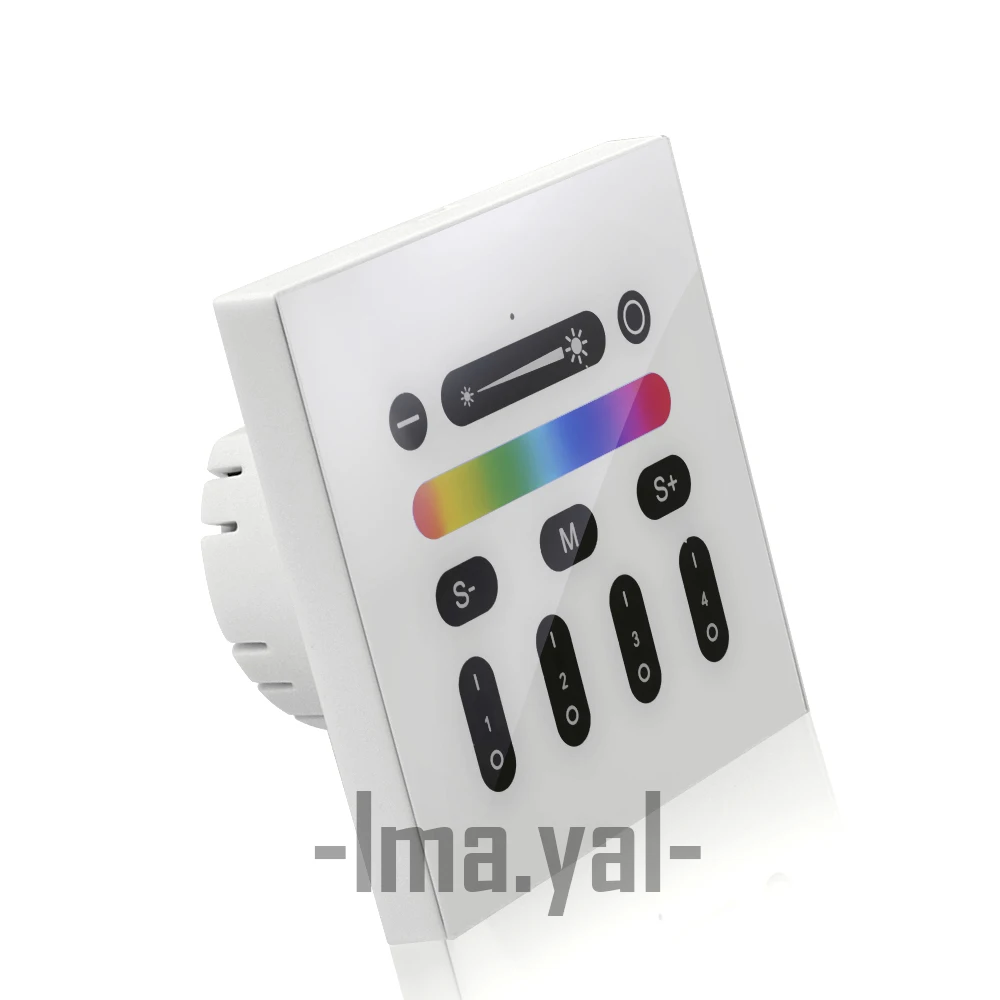 Led Panel Controller 2.4G wireless 4 Zone RF Dimmable dimmer remote ...