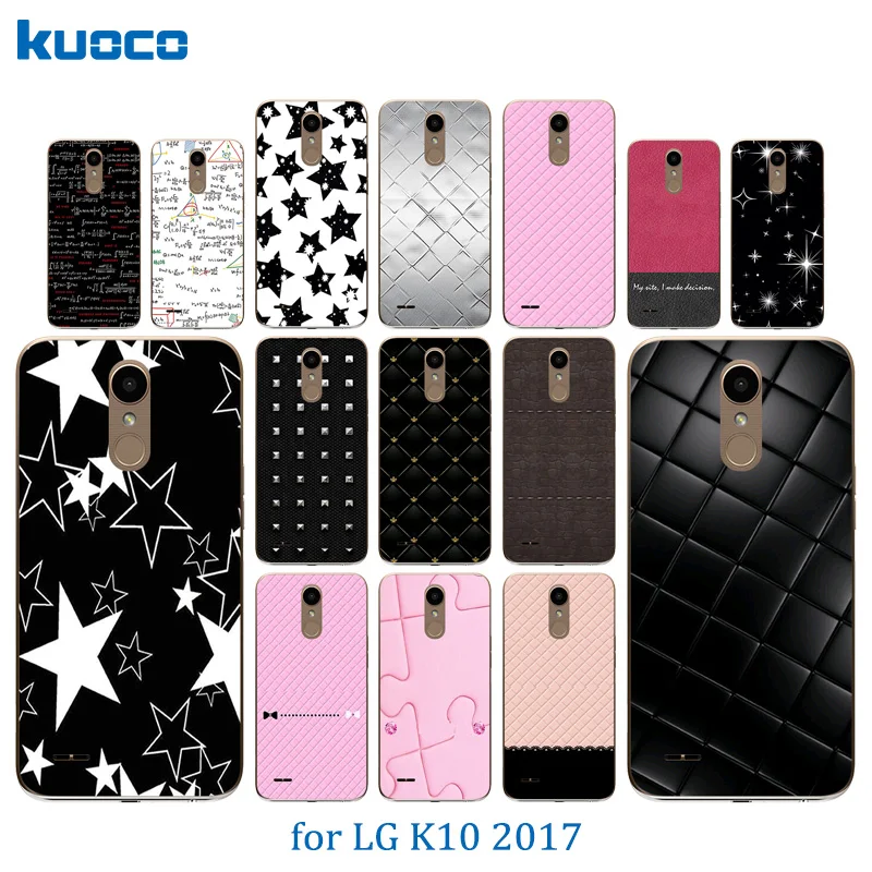 Luxury Flexible For LG K10 2017 Phone Cases FOR K10 2017 M250 M250N ...