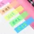 Fluorescence Self Adhesive Memo Pad Sticky Notes Bookmark Point It ...