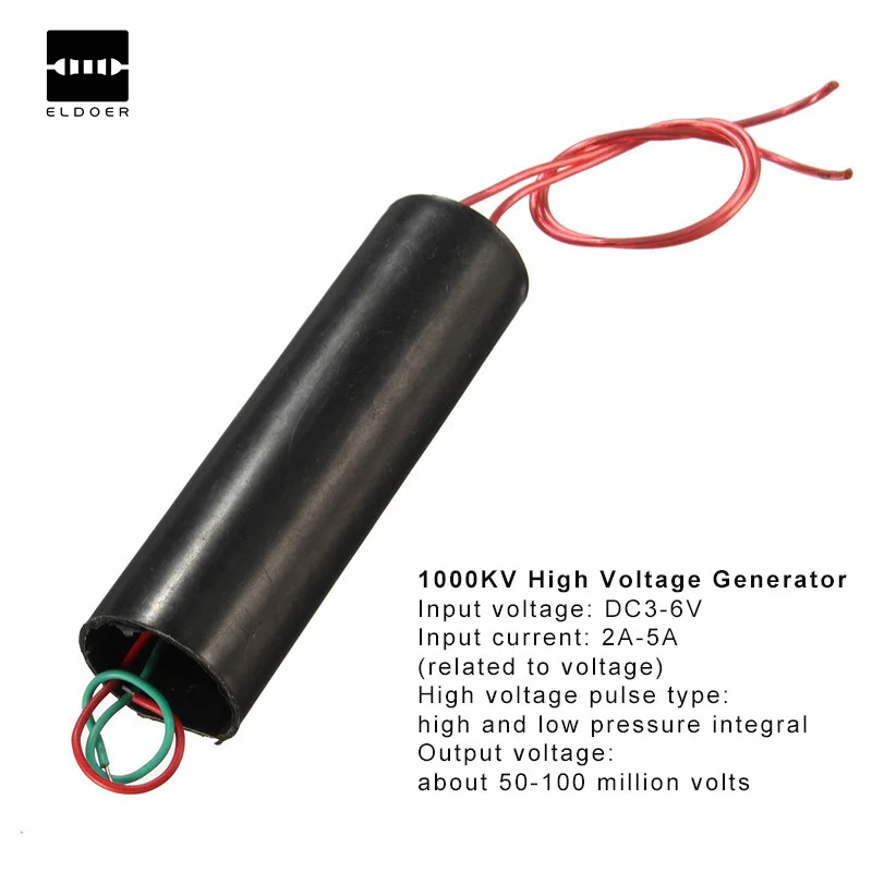 DC3 6V Super Arc 1000KV High Voltage Generator, Inverter Transformer ...