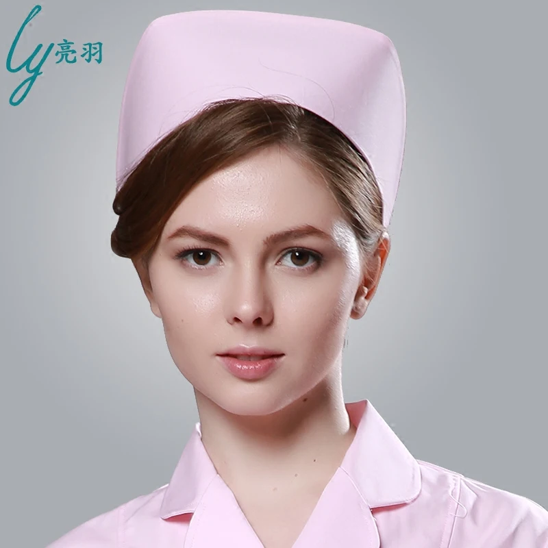 Nurse Cap Medical Hats Mdical Caps Wrinkle Thicken Surgical Caps Dacron ...
