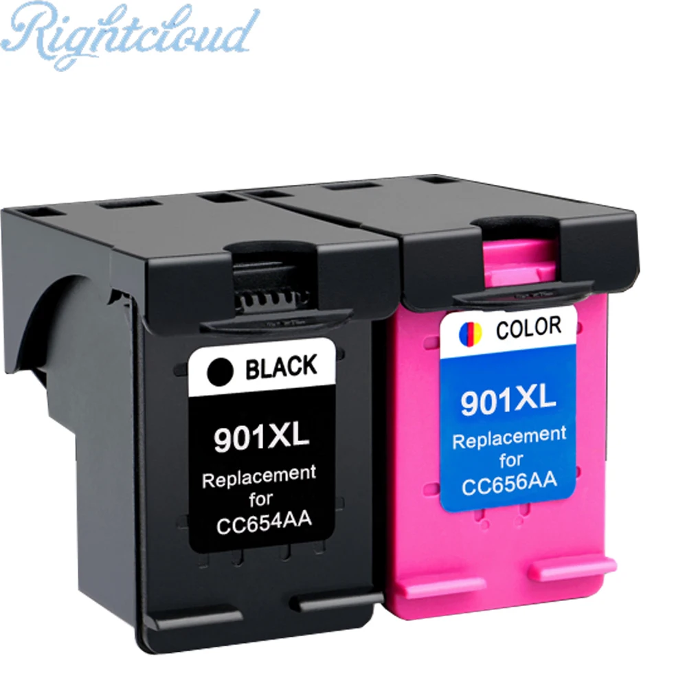 Hisaint cartucho de tinta Compatible para hp 901 901XL hp J4580 4660 ...