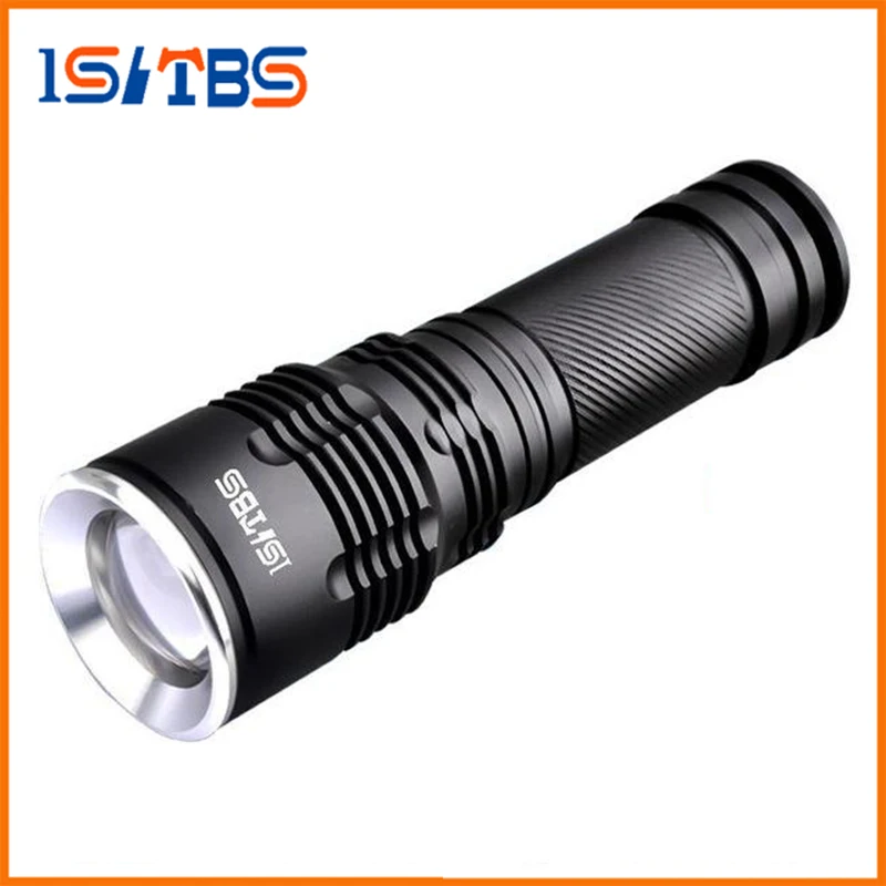 Ultra Bright CREE XM L T6/L2 LED Flashlight 5 Modes 8000Lumens thick ...