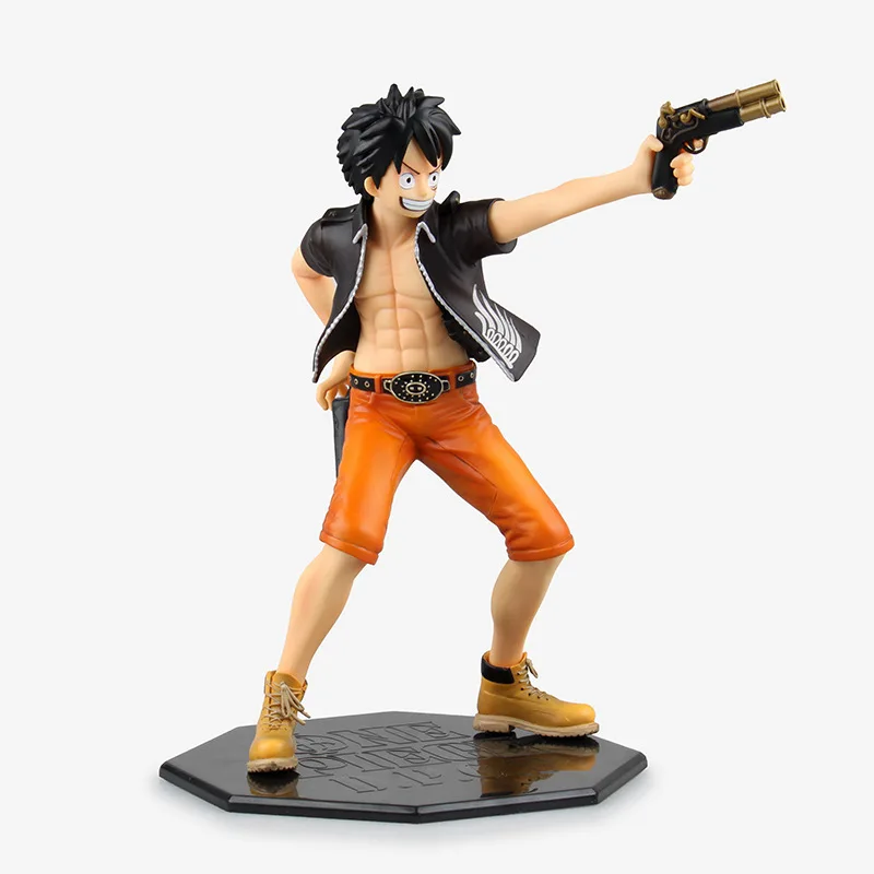 One Piece Gun Luffy Pvc Action Figure Toy Anime Collectible One Piece Figures Ne5 In Action
