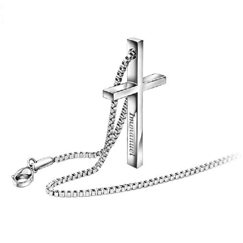 Titanium Cross Necklaces For Men