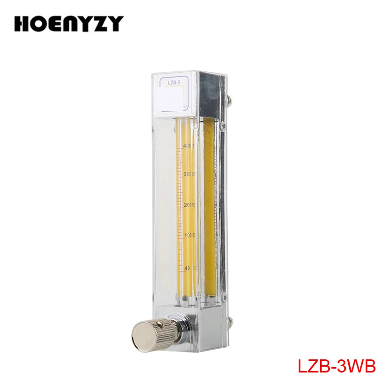 8mm Tube Glass Rotameter LZB-3WB Flow Meter Variable area flowmeter for ...