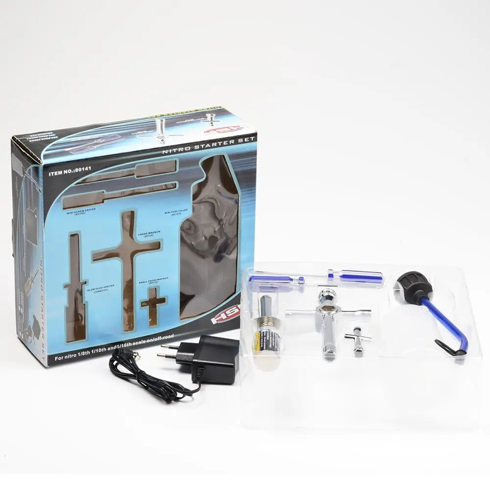 HSP Racing Tools Starter Set Kit Glow Plug Igniter with Charger for ...