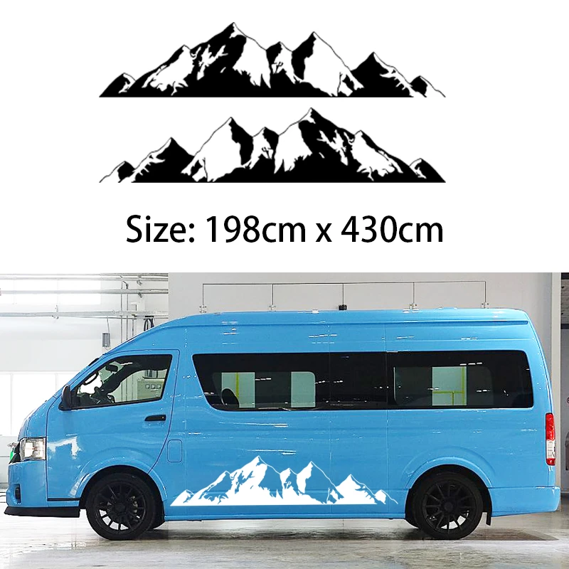 Vehicle Parts & Accessories 2 x Campervan stickers 006 vinyl decal ...