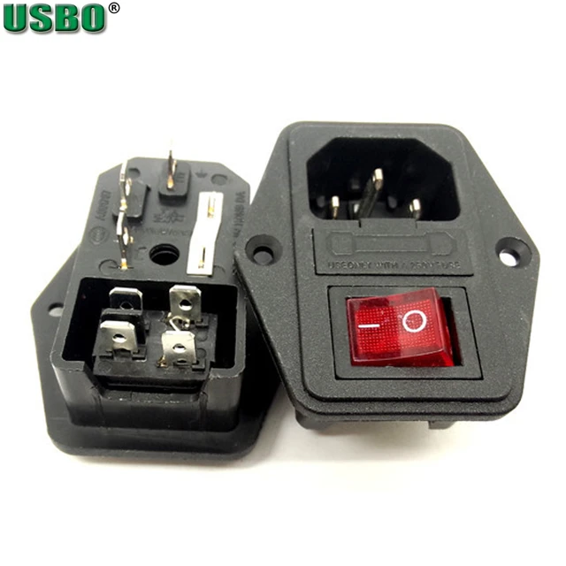 Fused Power Receptacle