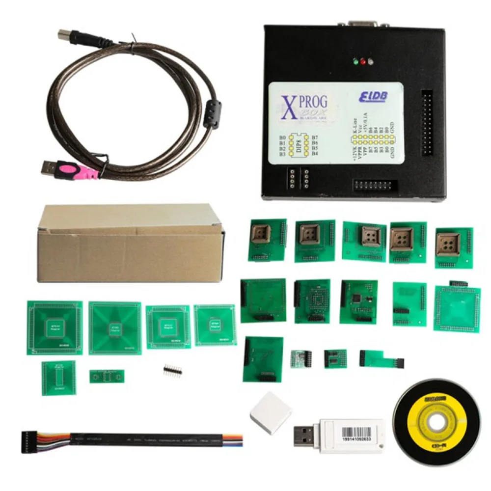 XPROG Box 5.60 ECU Programmer Xprog M Programmer with USB Dongle Newer ...