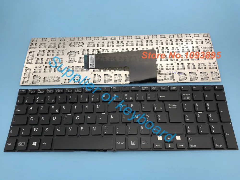 NEW Azerty French keyboard For SONY SVF15 SVF 15N Fit 15A SVF15327SCW ...