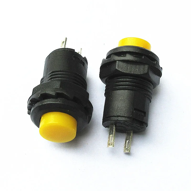 DS 428/427 Round Button Switch with Lock Self locking/ Unlocked Self ...