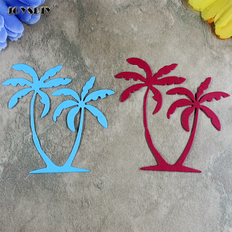 A New Design Coconut Tree Scrapbook cutting dies Metal Die cutting Die ...
