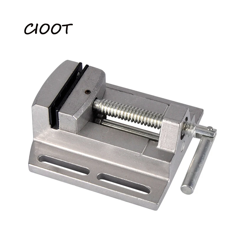 Aluminium alloy 2.5" Flat tongs Vice Milling Machine Bench drill Vise ...