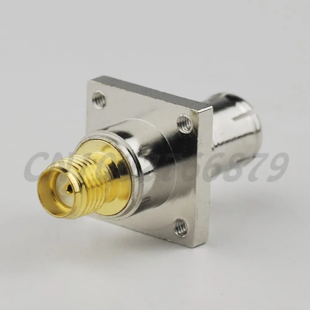 RF electrical SMA BNC adapter SMA Jack to BNC Plug Quick Push on panel mount straight Female and ...