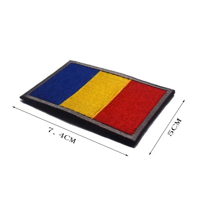 Romanian Flag Tactical Morale Patch 8*5cm The Flag Of Romania Military ...