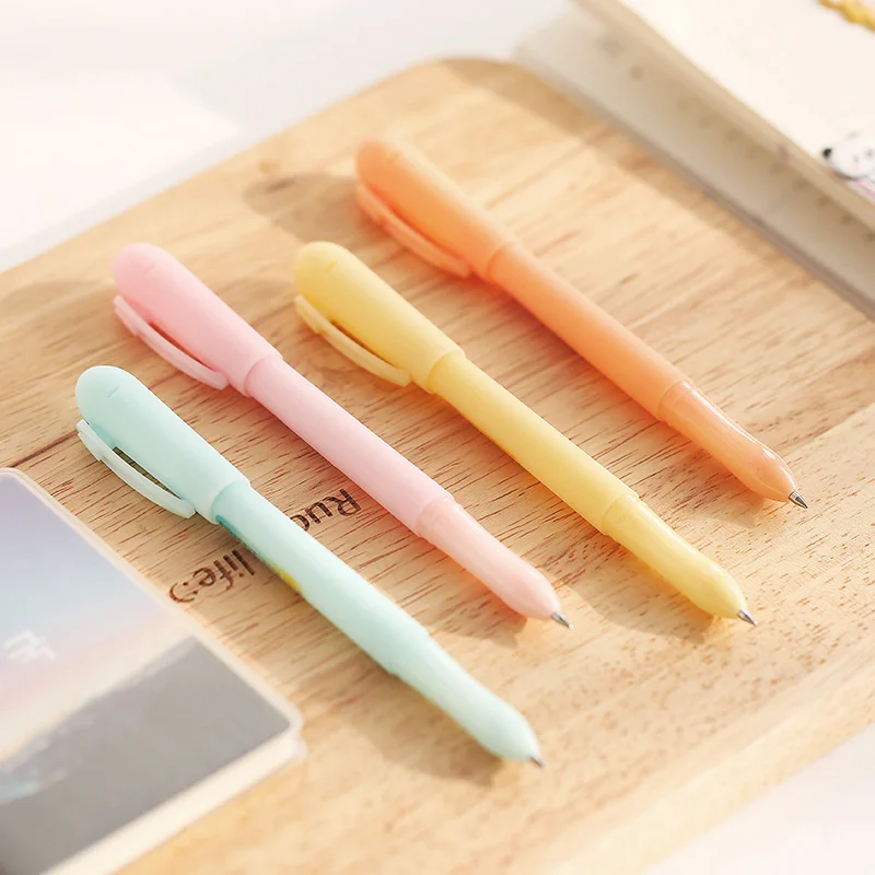 orange soda jelly short pen mini portable pocket pen 0.5mm|pen 0.5mm|0 ...