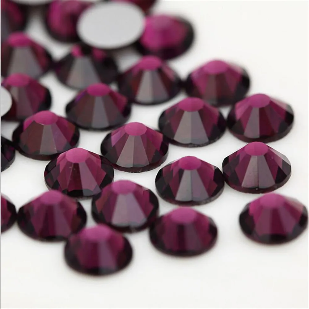 SS3 SS30 Size Select Loose Amethyst Purple Flatback Crystal Rhinestones ... SS3 SS30 Size Select Loose Amethyst Purple Flatback Crystal Rhinestones ...