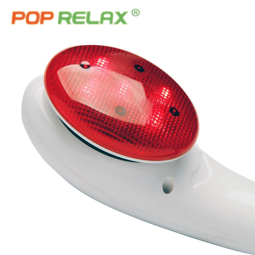 POP RELAX electric vibrating massager vibrator red light heating ...