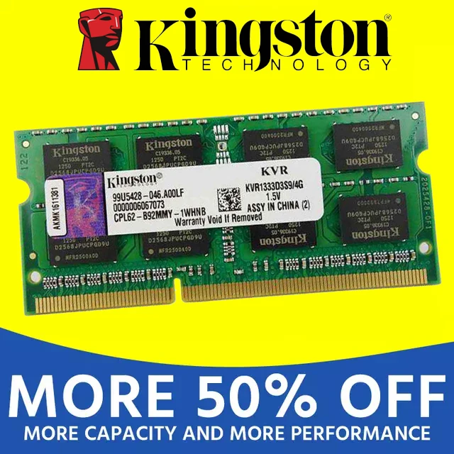 Kingston 노트북 RAM, DDR2 800, 667Mhz, PC2 5300S pc2 5300, DDR3 1333, 1600Mhz, 1GB, 1G, 2GB, 2G ...