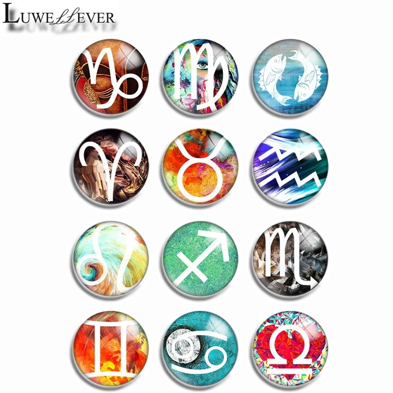 12mm-10mm-14mm-16mm-20mm-25mm-438-12pcs-lot-Zodiac-Mix-Round-Glass ...