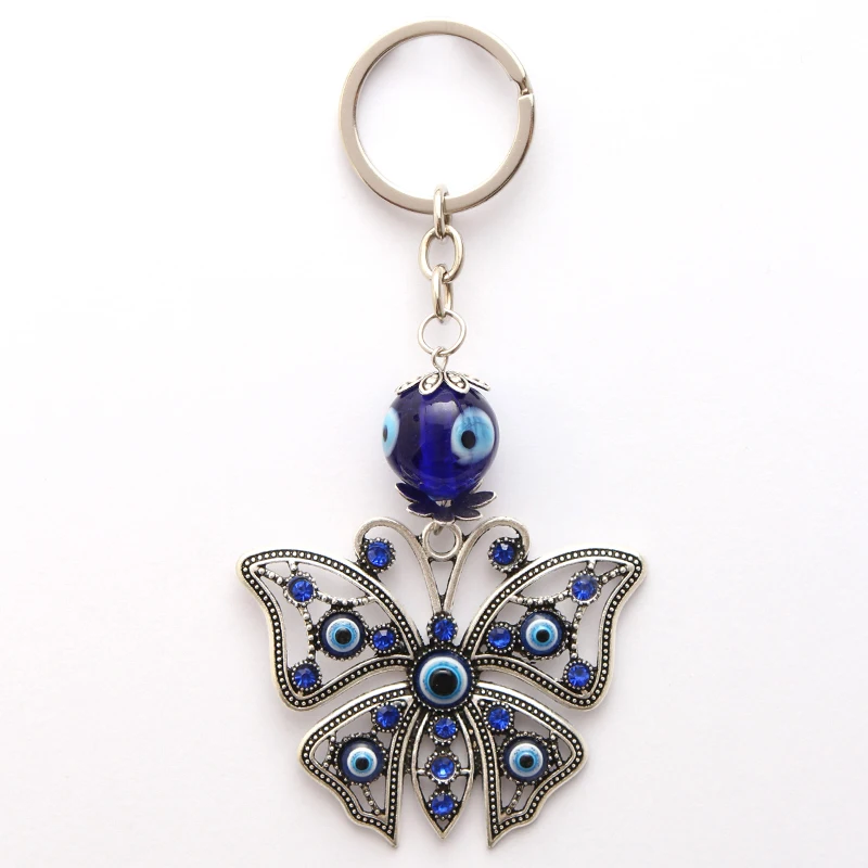 Key Chain Bag Jewelry | Evil Eye Charms | Keychain | Keyring - Keyring ...
