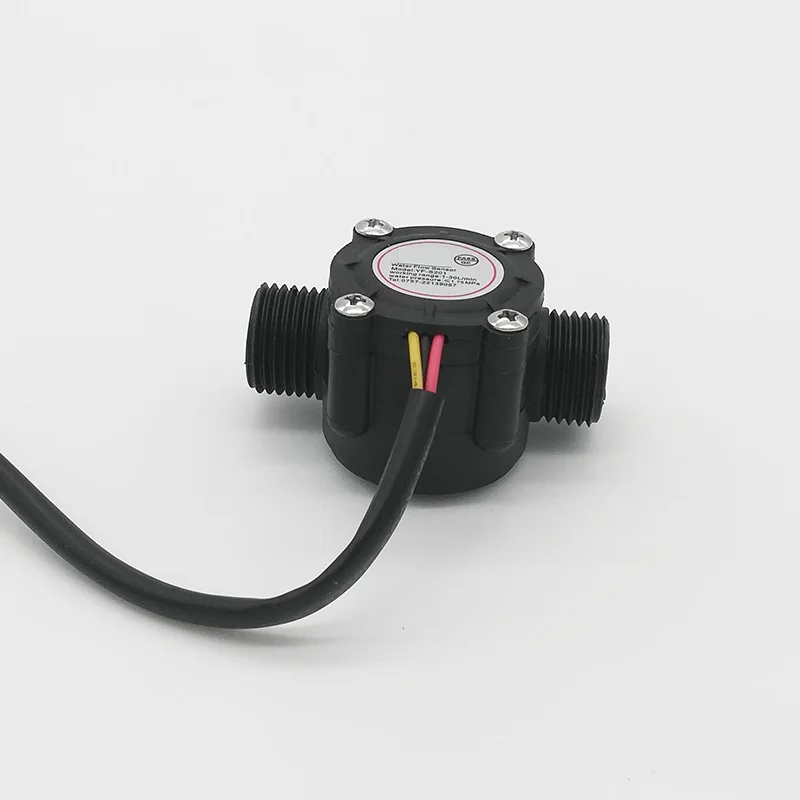 G1/2" High precision water flow sensor Meter Hall Flowmeter-in Valve ...
