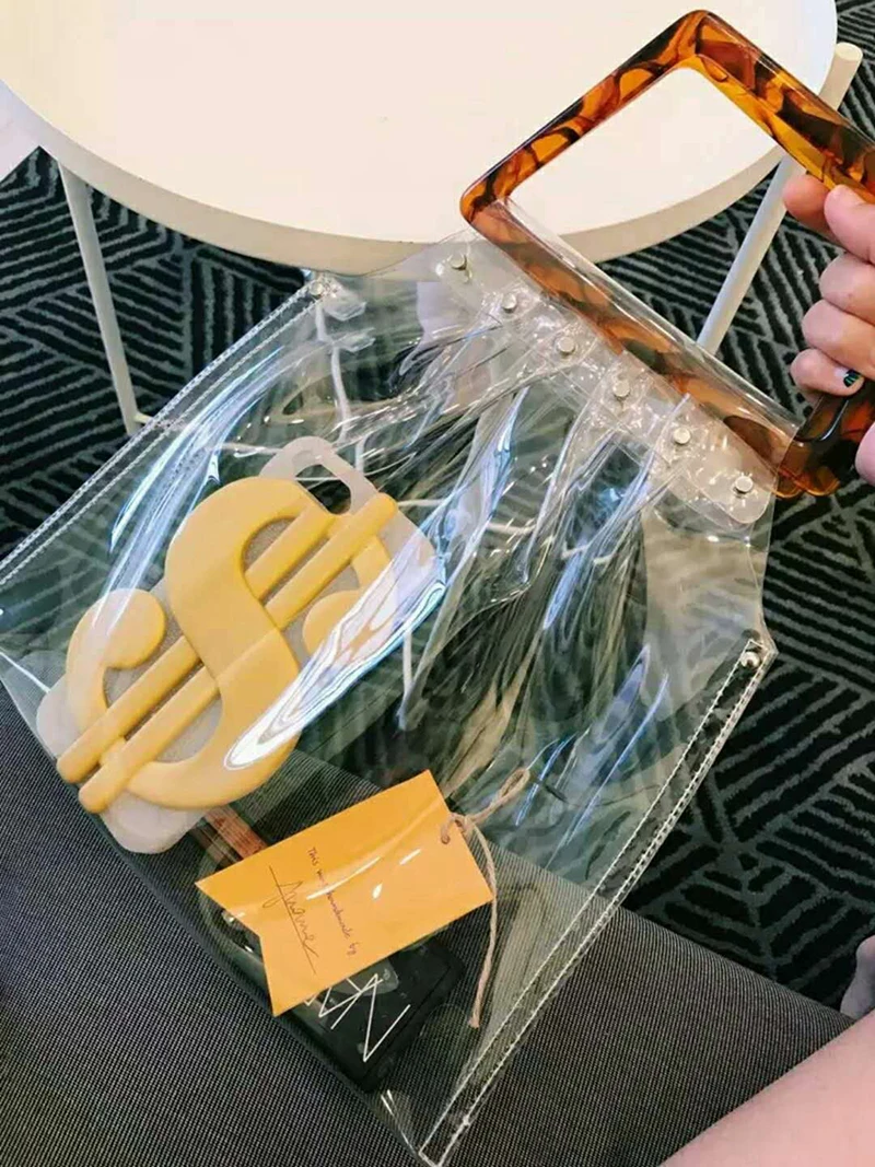 Designer Clear Plastic Handbags Purses | Paul Smith