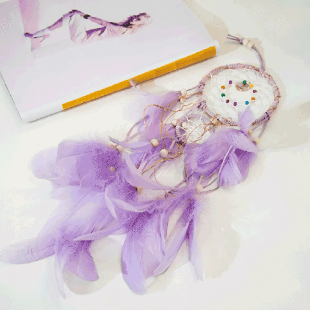 Dream Catcher Net Ins LED String Light DIY Indian Style Wind Chimes ...