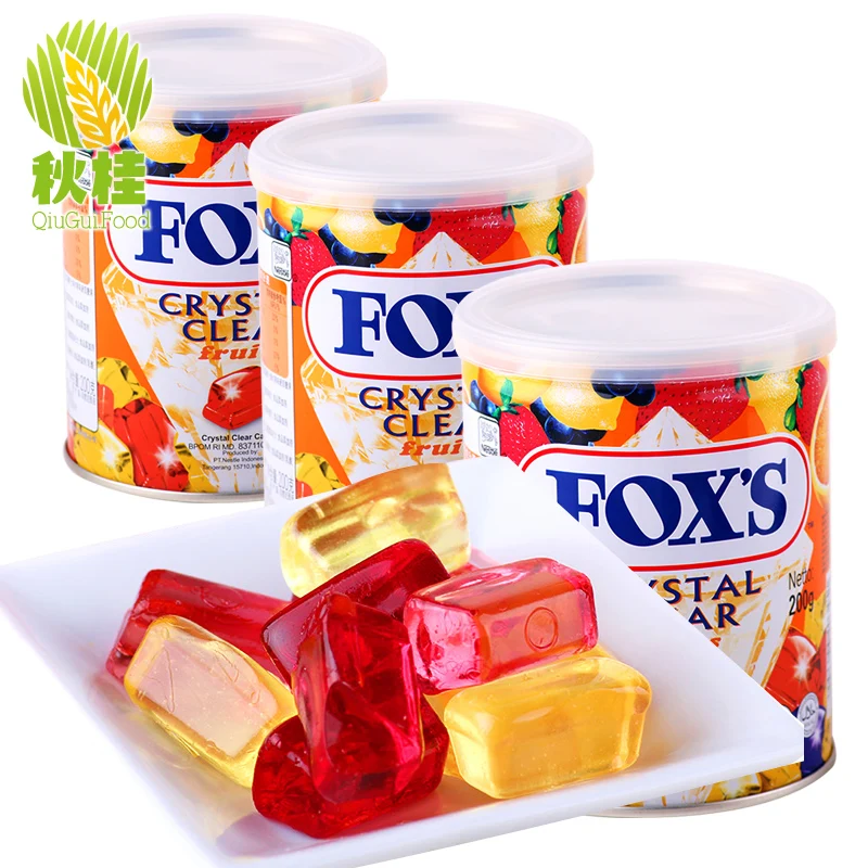 Nestle Nestle FOX'S Fox crystal sugar 200g * 3 Indonesian imports ...