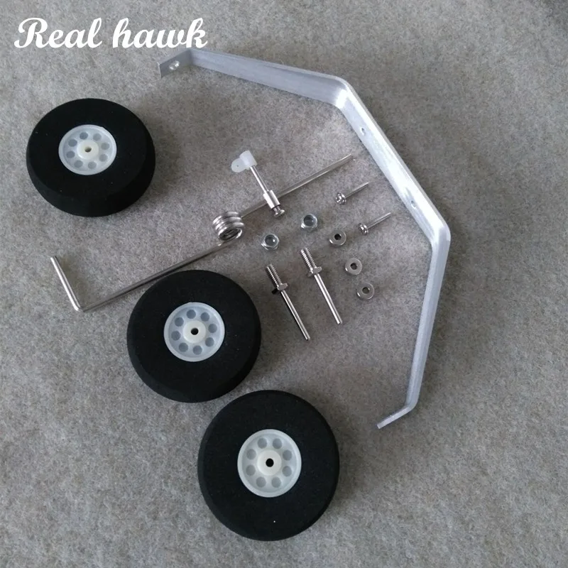 Aluminum Main Landing Gear Wheel Kit RC Airplane Cessna 182 (1200mm ...