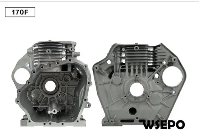 OEM Quality! Crankcase/Cylinder Block Case for 170F/L48 4HP 4 Stroke ...