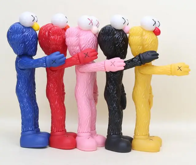 Kaws BFF Model Companion Exhibition Sesame Street Art Kaws Brian Street ...