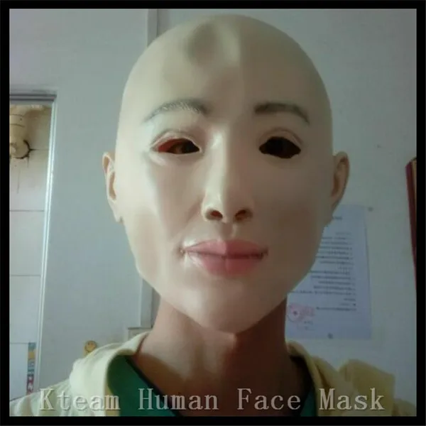 Top Grade Human Skin mask latex silicone Ex Machina realistic Man Face ...