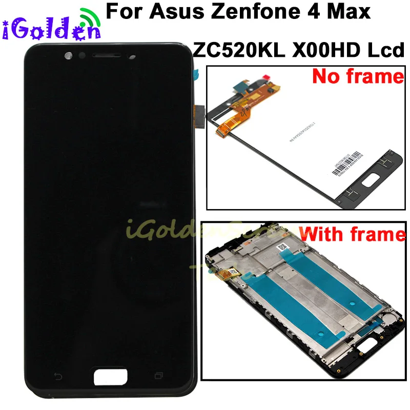 Tested 5.2''display High Quality For Asus Zenfone 4 Max Zc520kl Lcd ...