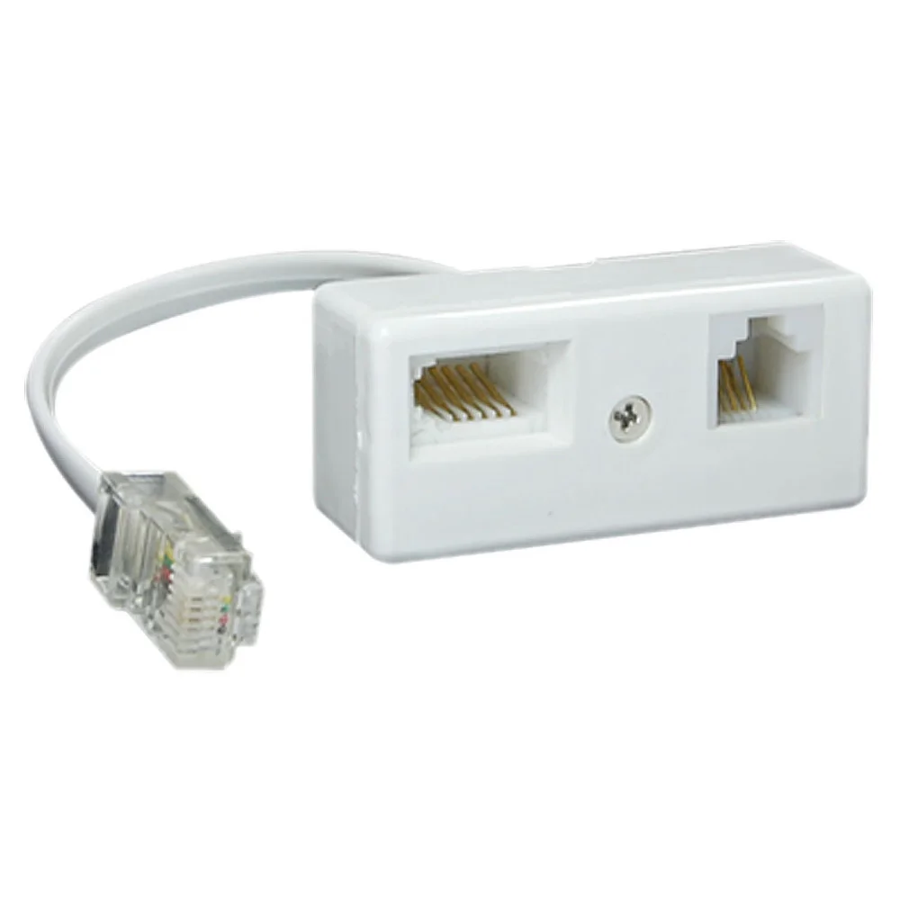 WSFS Heißer Verkauf RJ45 Stecker um BT RJ11 Sekundäre Splitter Telefon ...