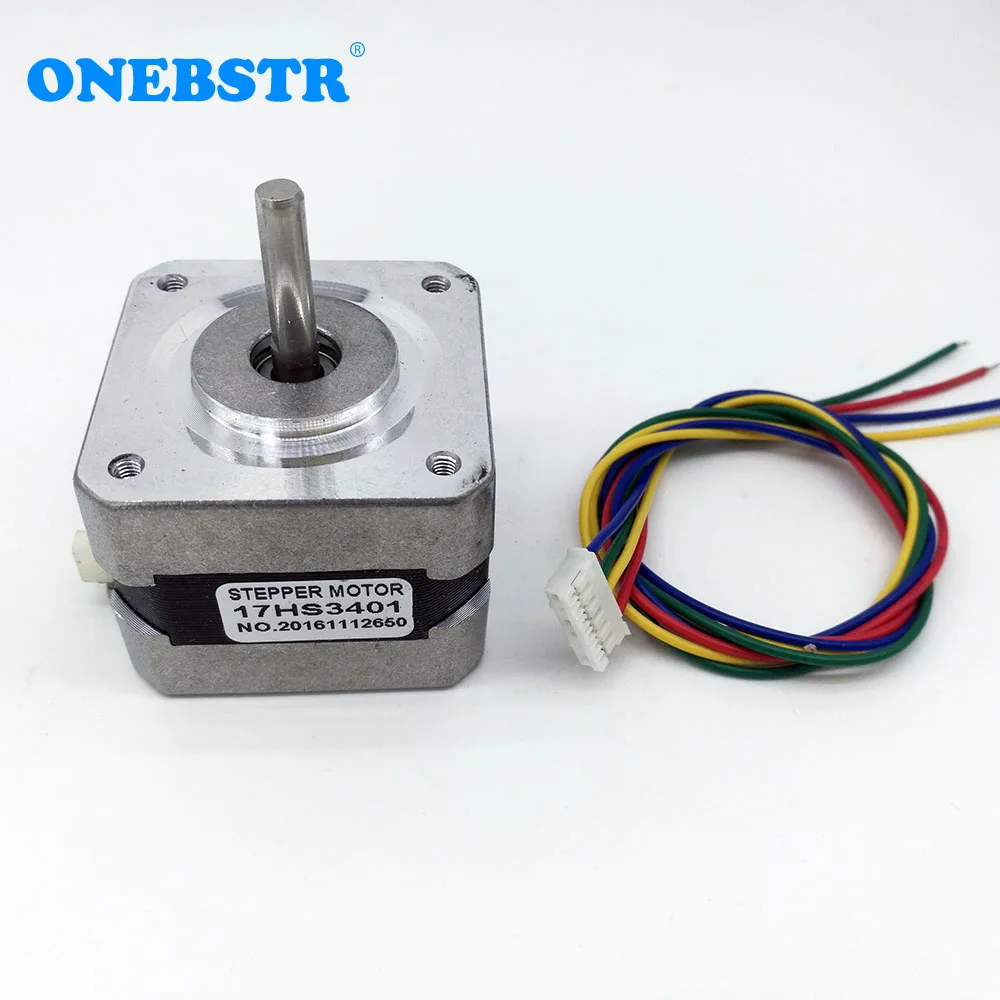 17HS3401 42BYGH 4 lead Nema17 Stepper Motor 1.3A For XYZ 42 Motor 17 ...