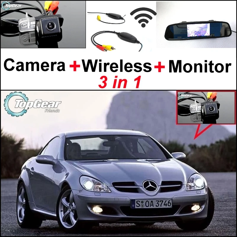 Cámara WiFi especial + receptor inalámbrico + Monitor de espejo ...