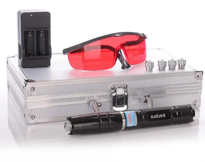 Most Powerful blue laser pointer 100000m 450nm Flashlight LAZER Burning ...