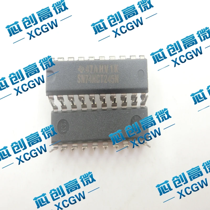 SN74HCT245N 74HCT245 DIP 20 OCTAL BUS TRANSCEIVERS WITH 3 STATE OUTPUTS ...