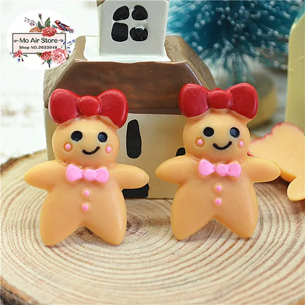 Painting Gingerbread girl resin art Combination etna.com.pe