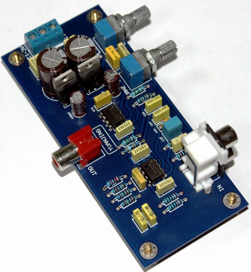 Free Shipping! 1pc Low-pass Subwoofer Preamp Tone Board - Integrated ...