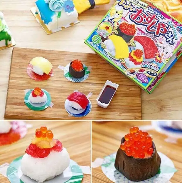 DIY Sweet sushi sweets candy food Japanese kracie popin cookin snack ...