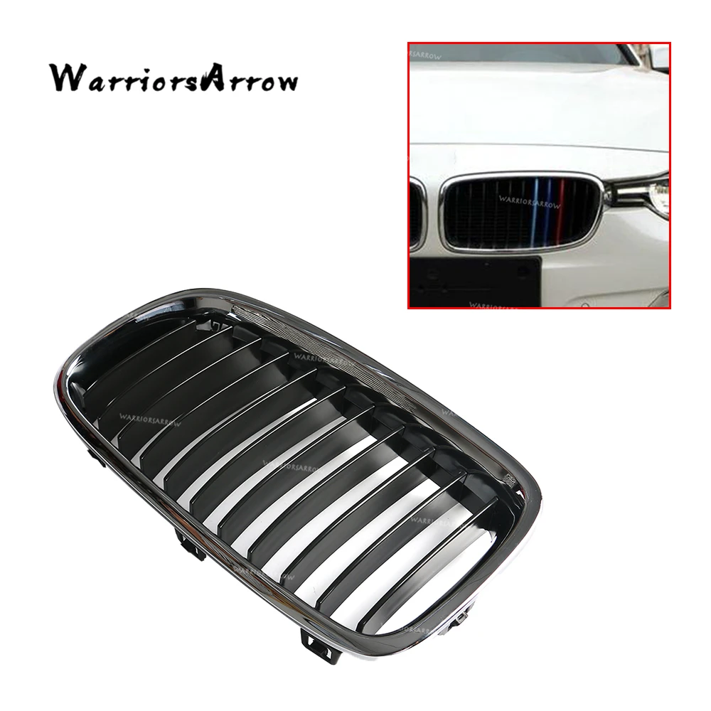 WarriorsArrow Front Bumper Left Chrome Kidney Grille For BMW 3 Series ...